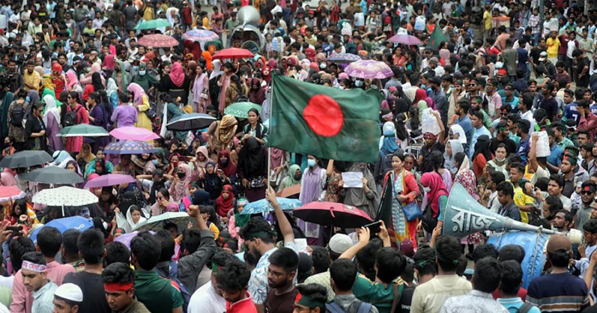 The real colour revolution in the July uprising