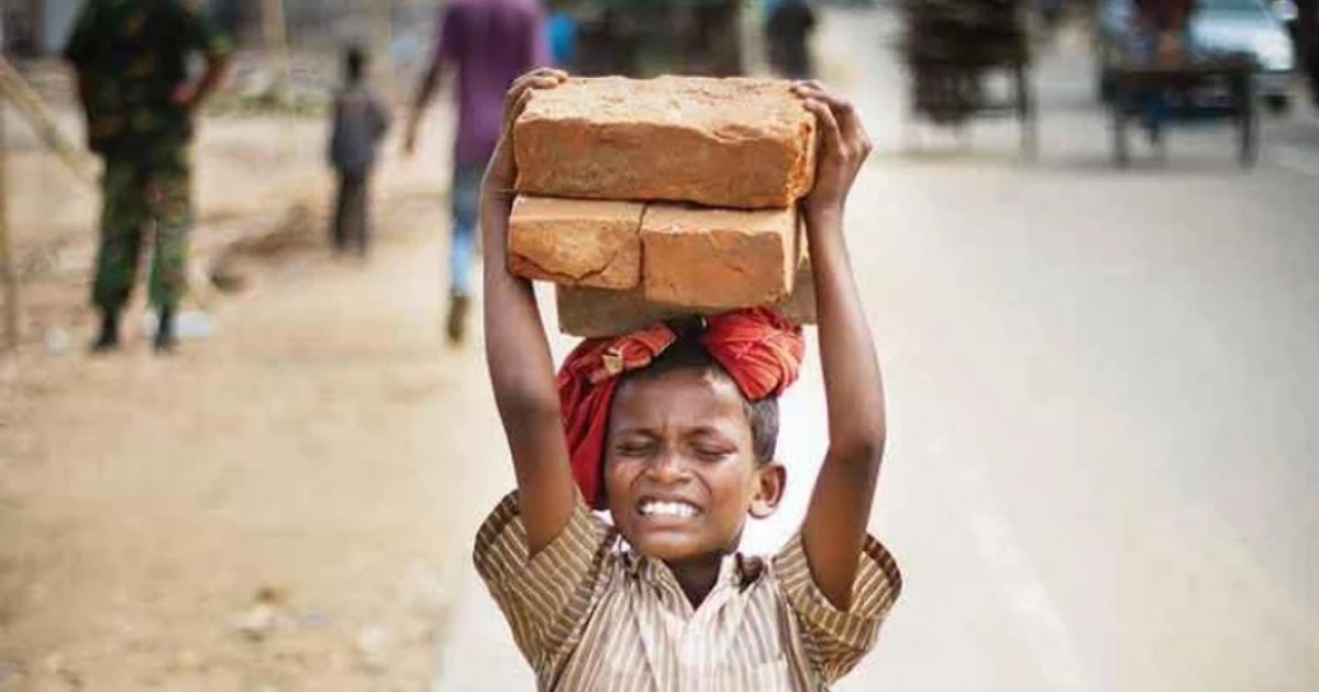 No child should be forced into labour