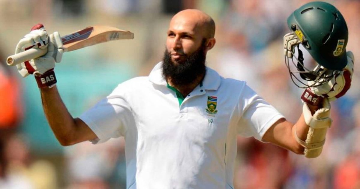 Hashim Amla With His Wife