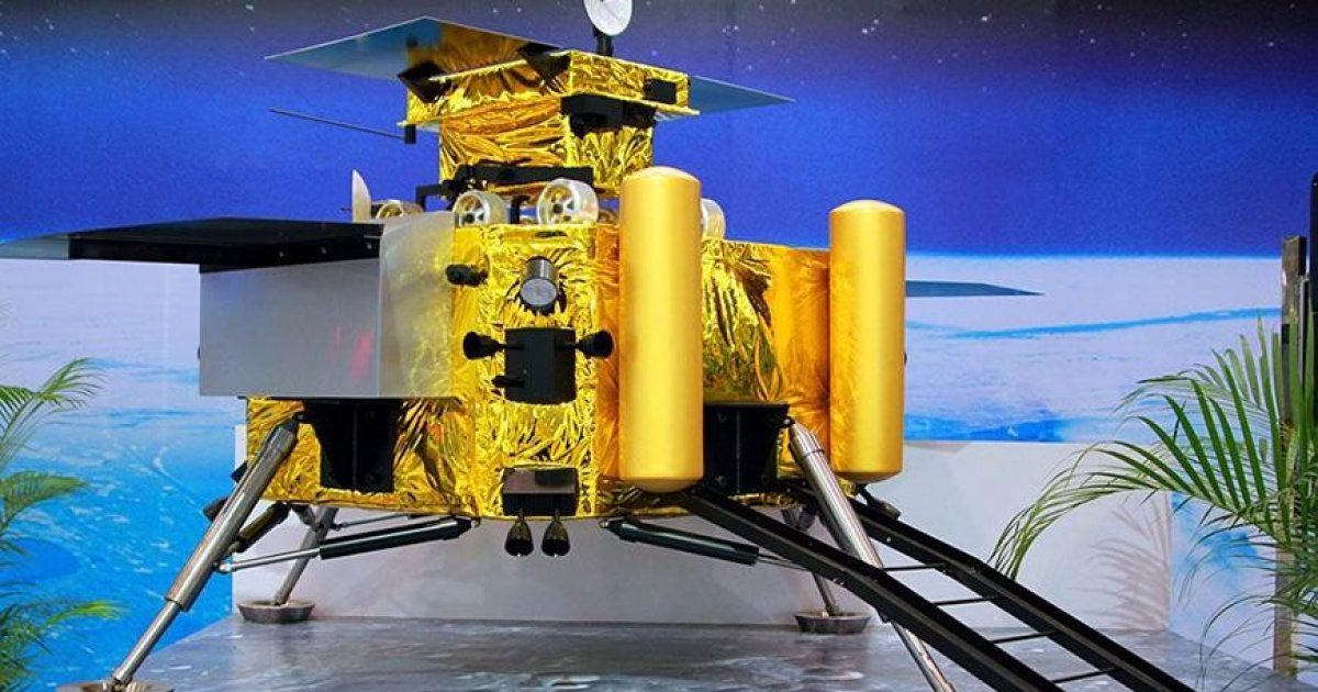 China shows off moon rover model before space launch