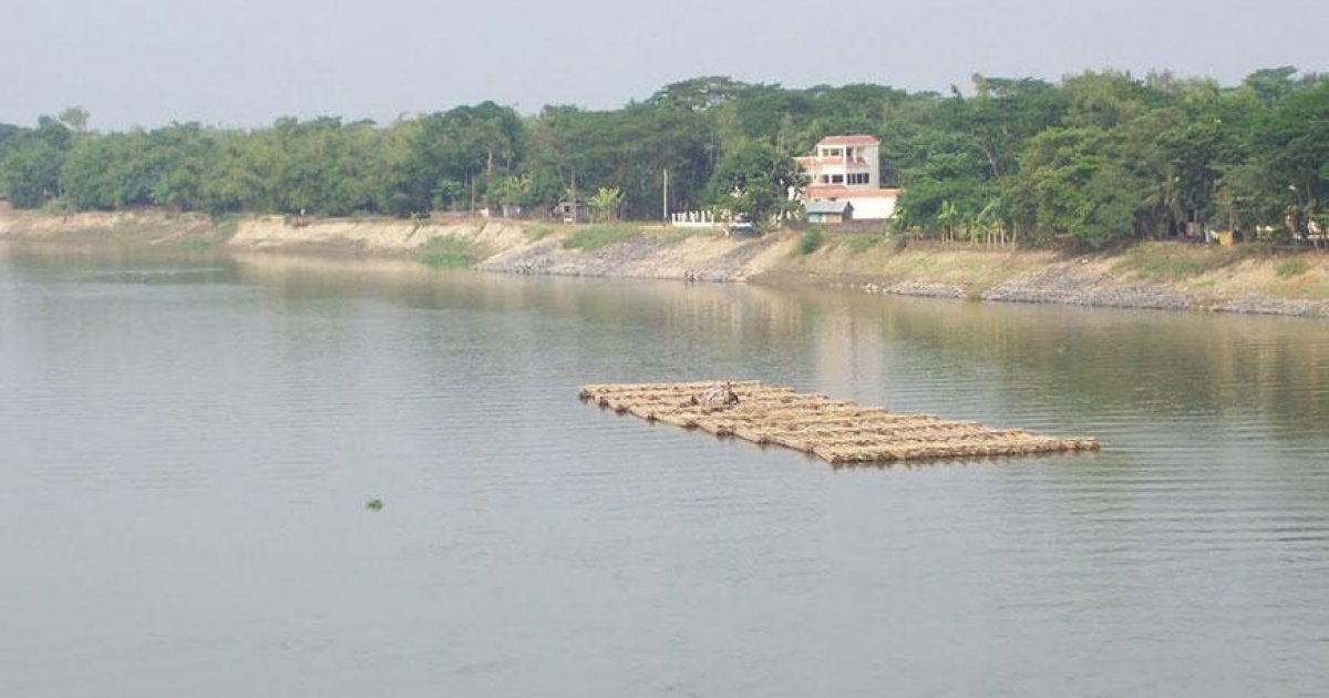 Moharoshi River virtually converted into a canal