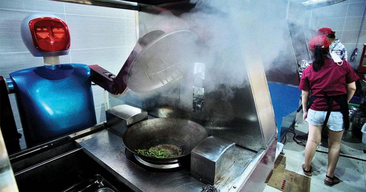 Robo-cook: android restaurant boots up in China
