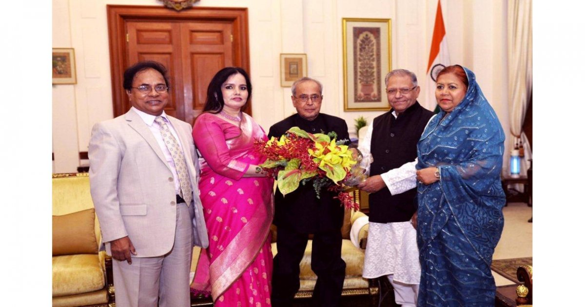 Chairman of Bengal Group meets the President of India
