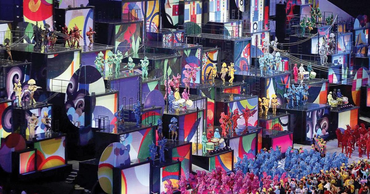 A LOOK AT HIGHLIGHTS FROM THE RIO 2016 OPENING CEREMONY