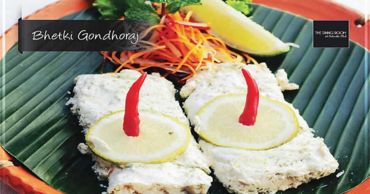 Introducing the steamed bhetki at The Dining Room