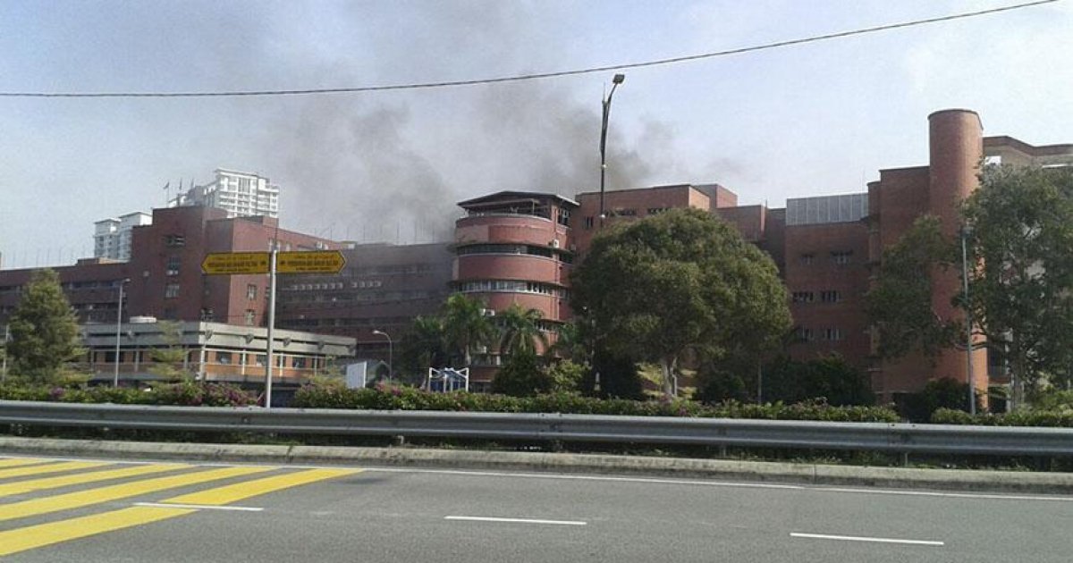 Five ICU patients killed in Malaysia hospital fire