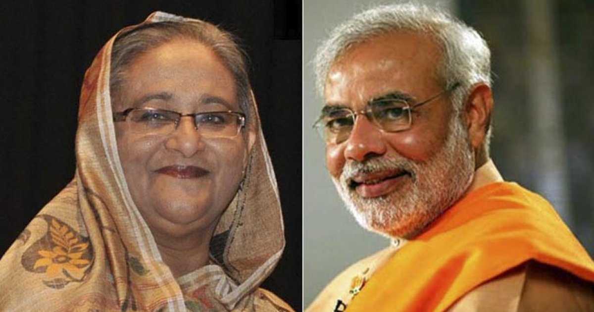 Modi tweets welcoming Sheikh Hasina