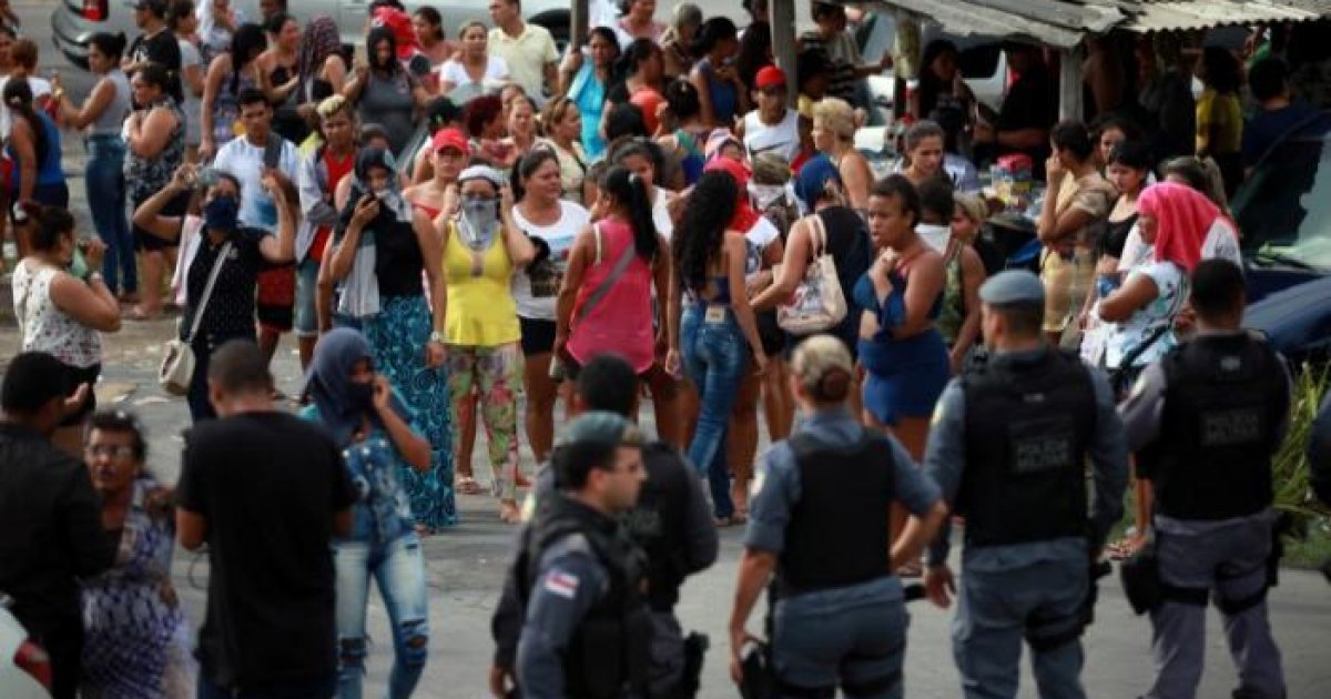Brazil drug gangs spark prison riot, 56 dead