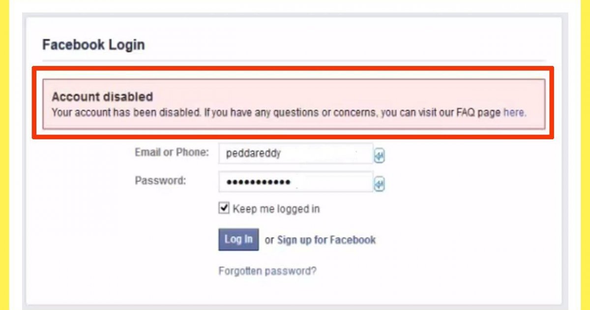 Facebook fake account crackdown to combat spam ring