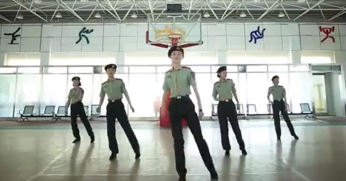 Watch: Chinese army women show off their moves