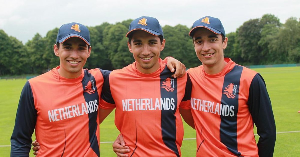Dutch cricket triplets add to storied sibling history