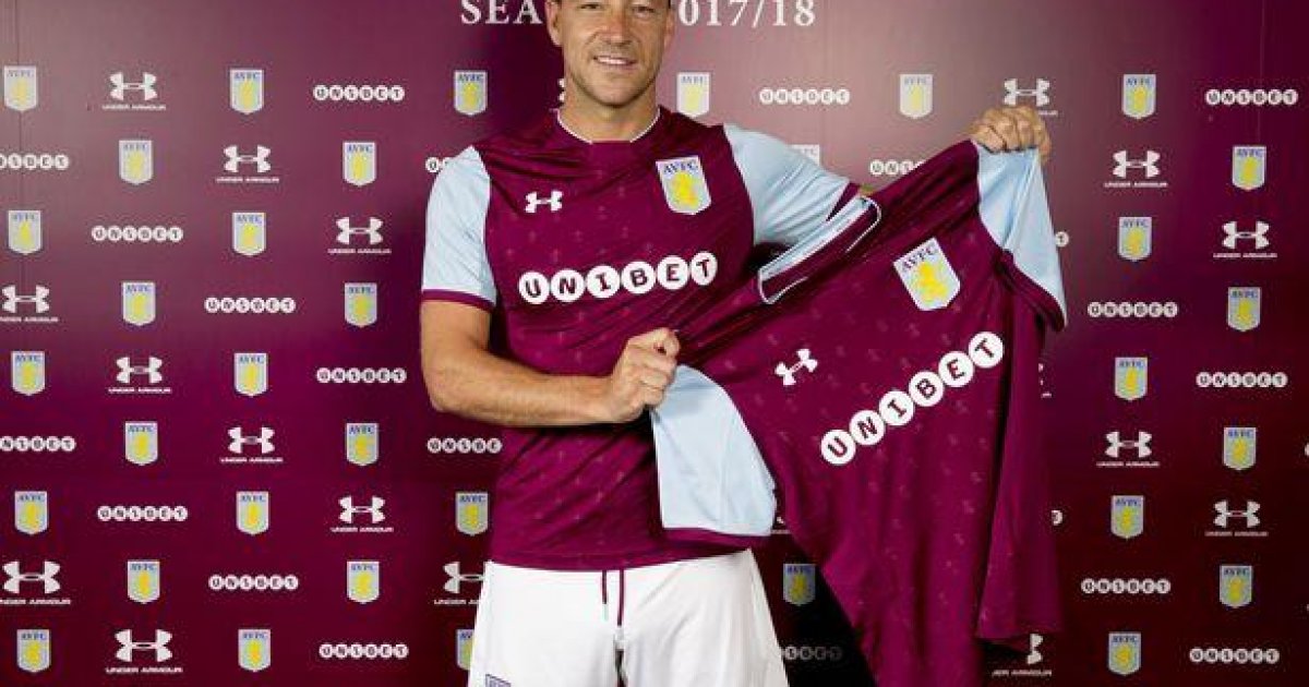 Former Chelsea captain Terry joins Aston Villa
