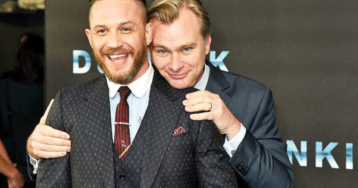 Nolan reveals why he keeps Tom Hardy’s face out of his films