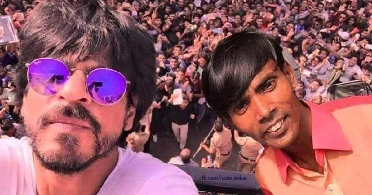 Hero Alom’s morphed selfie with SRK goes viral