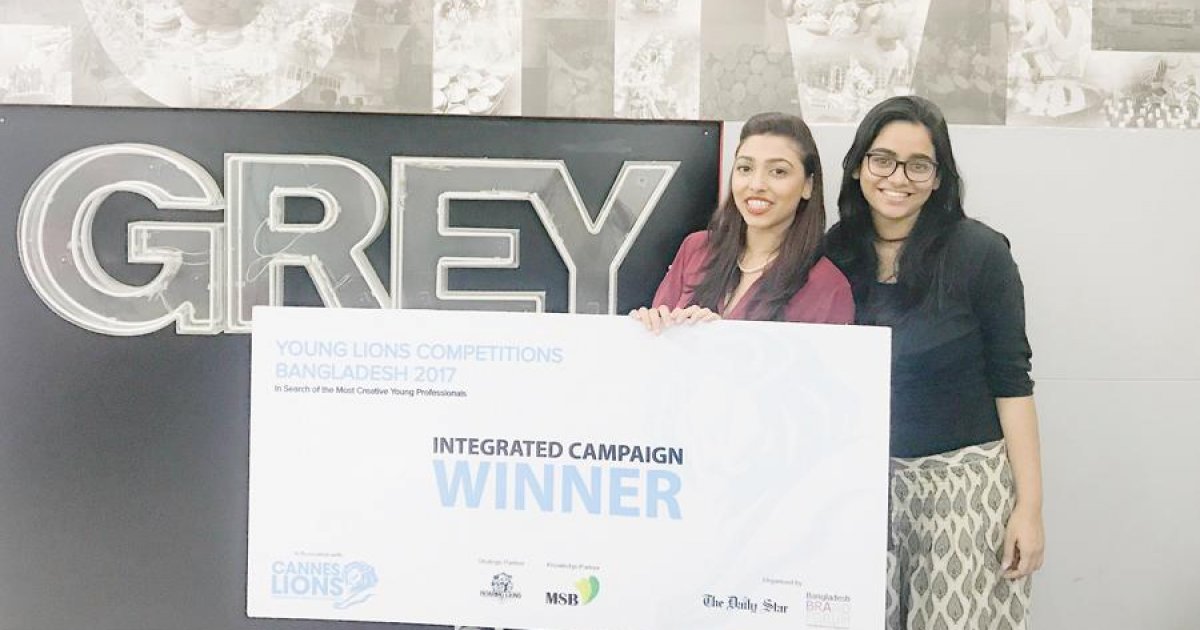 Grey Advertising team wins competition