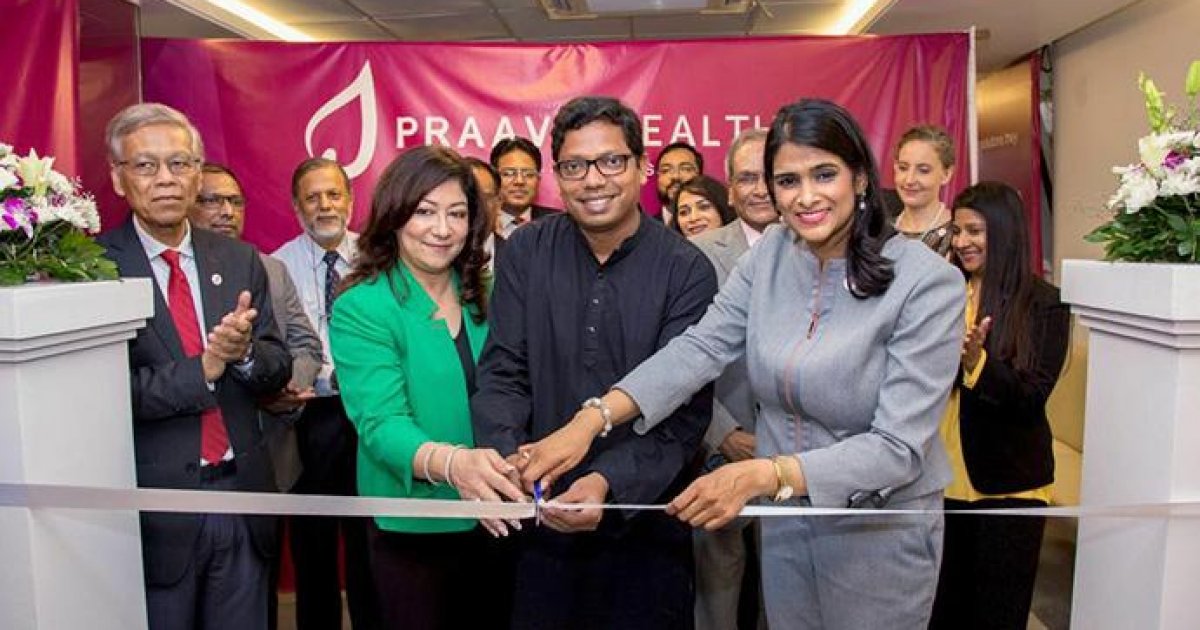 Praava opens family health centre at Banani
