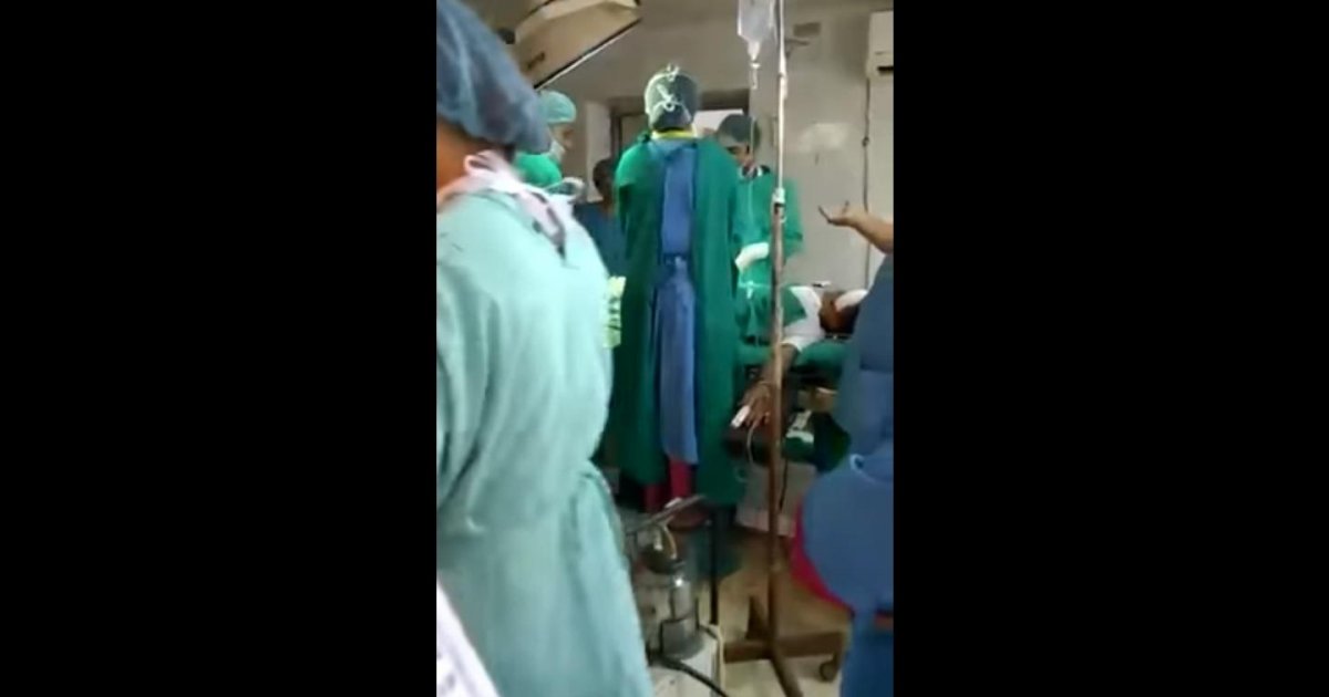 Video of Indian doctors arguing during surgery goes viral