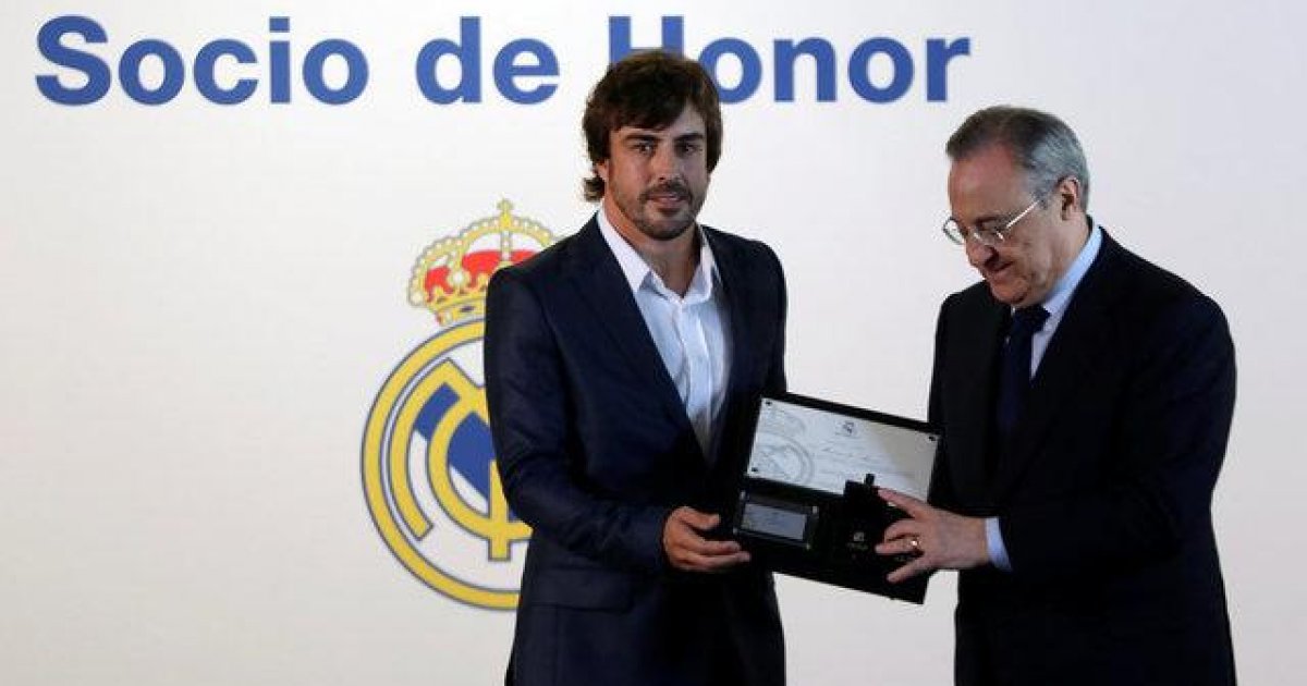 Alonso becomes honorary member of Real