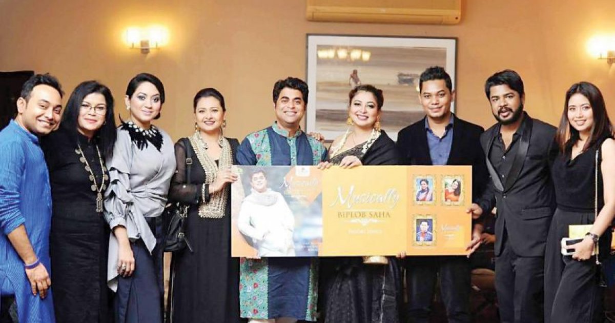 Biplob Saha launches new album