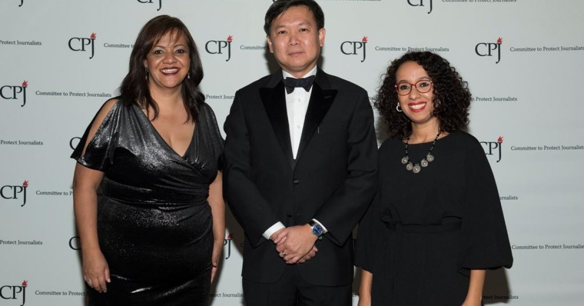 CPJ honours four journalists with International Press Freedom Awards