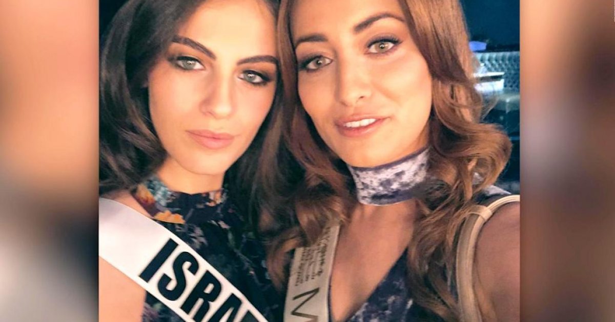 Miss Iraq gets death threats for taking selfie with Miss Israel