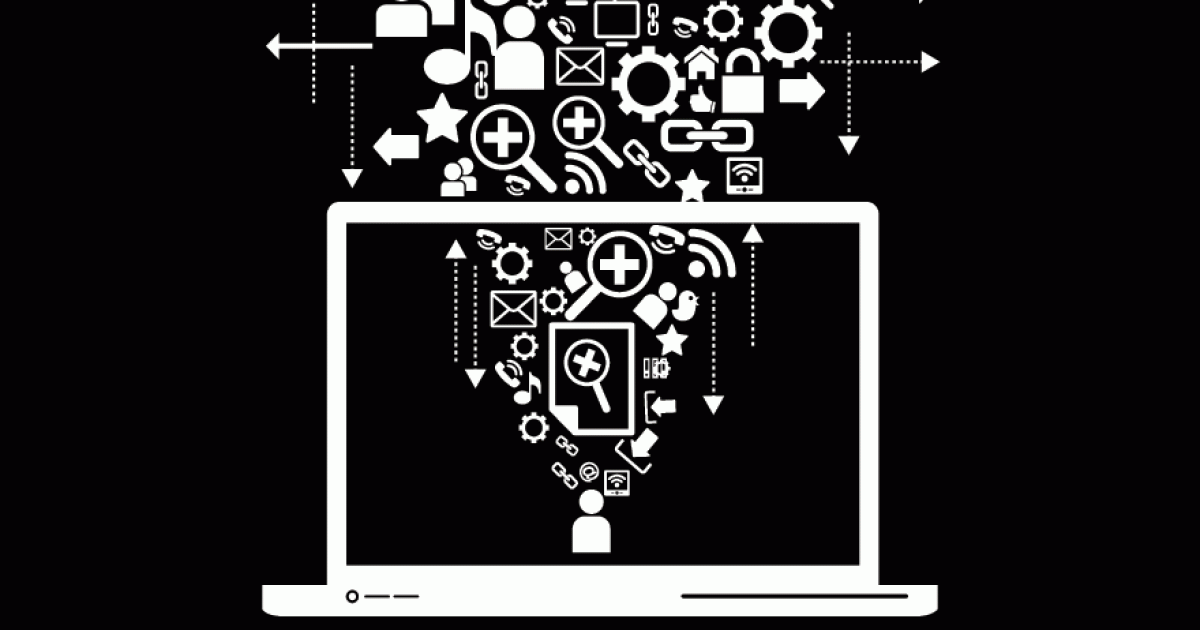 Cocooned, on the internet