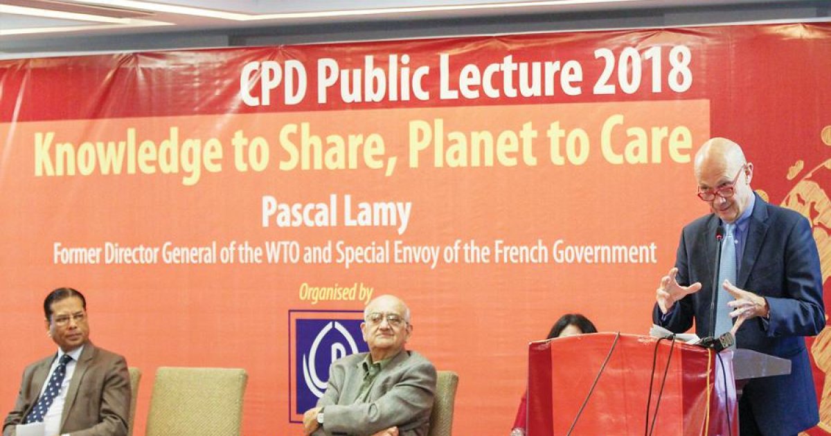 Pascal Lamy: Inequality causing frustration among the new generation