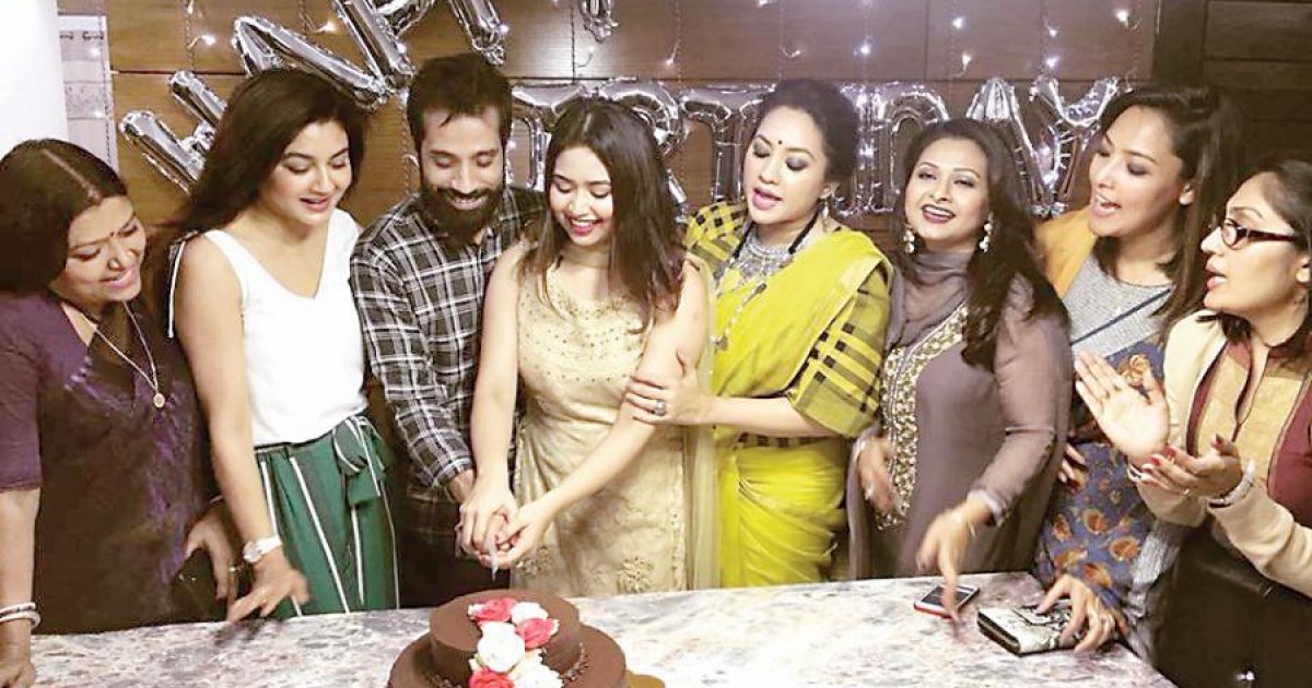 Animesh Aich celebrates grand birthday party