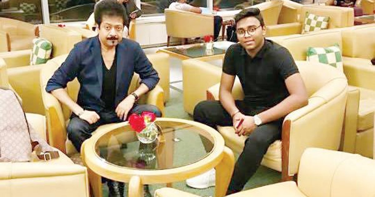 Son makes music video for Kumar Bishwajit