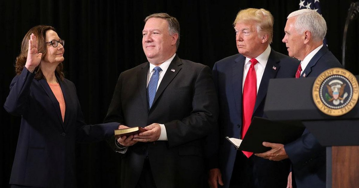 First woman CIA director sworn in