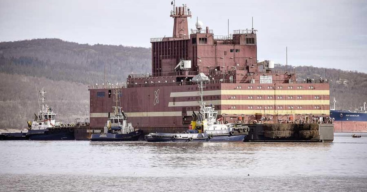 World’s first floating nuclear barge to power Russia’s Arctic oil drive