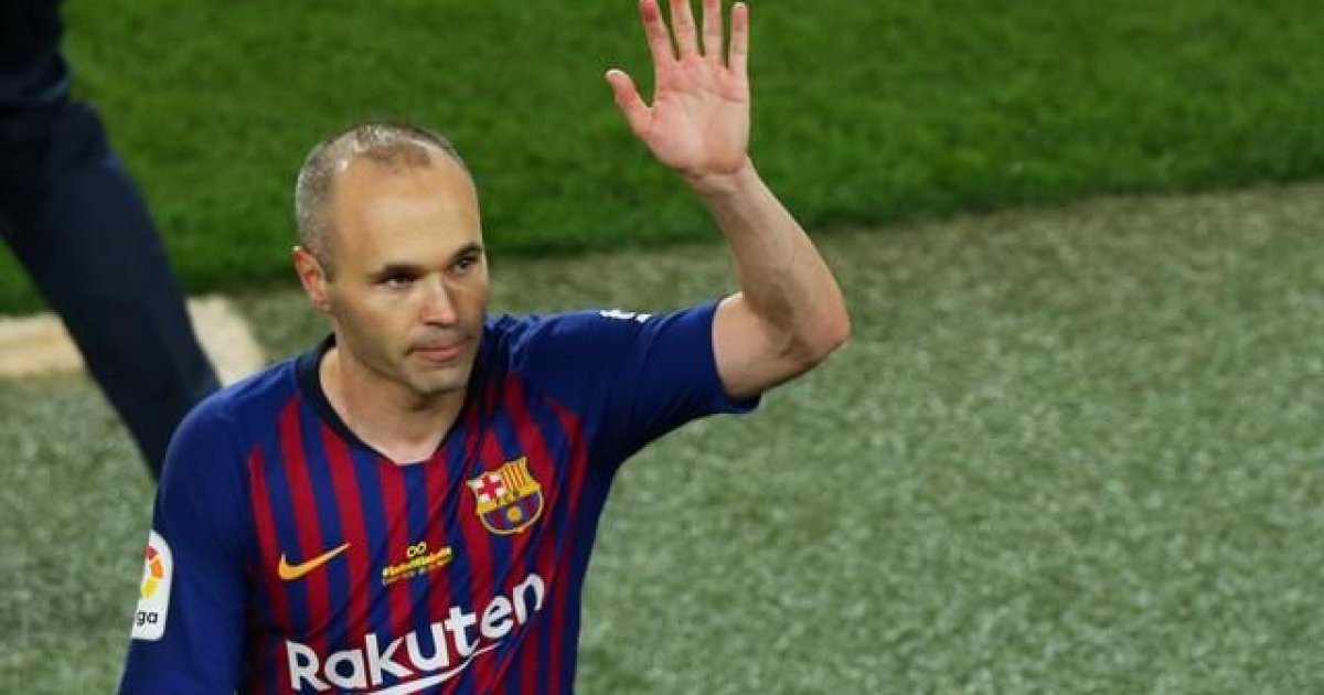 Iniesta on way to Japanese club Vissel Kobe