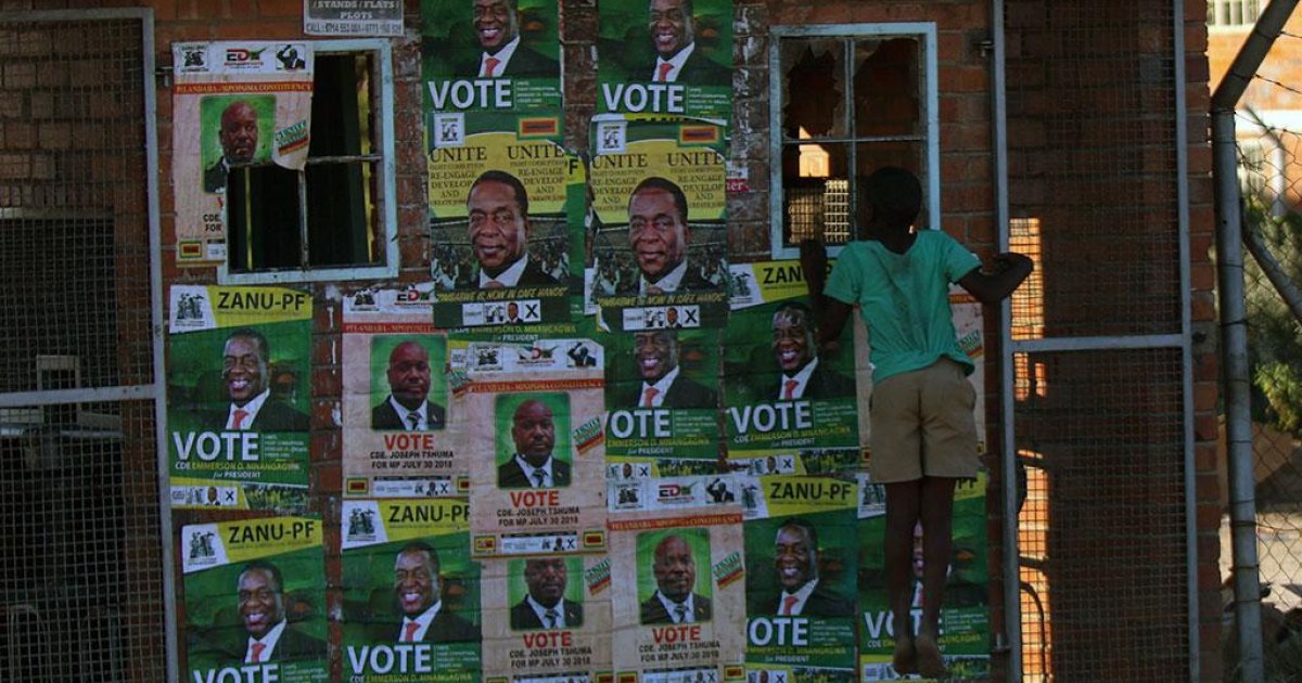 Infographic: Zimbabwe’s first post-Mugabe election