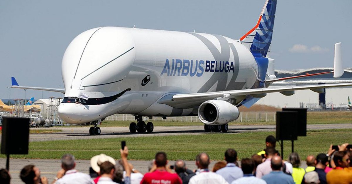 Infographic: Massive Airbus Beluga XL debuts