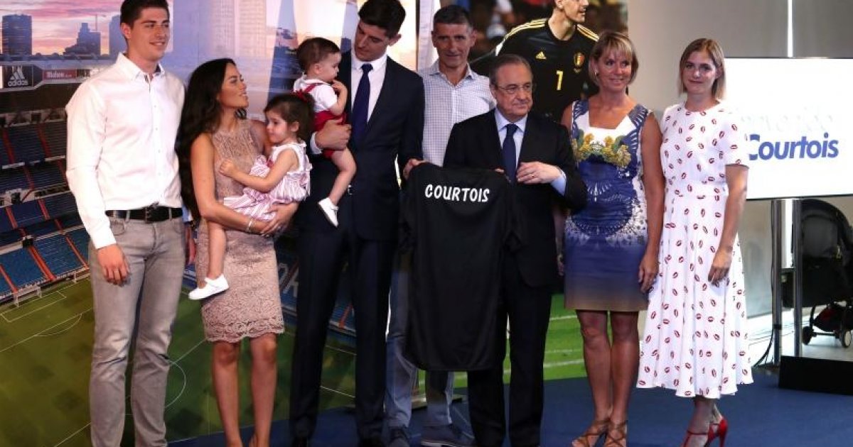 Agent says family only reason Courtois moved to Real