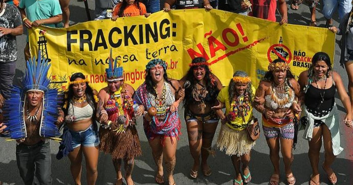 Indigenous people fighting for land rights