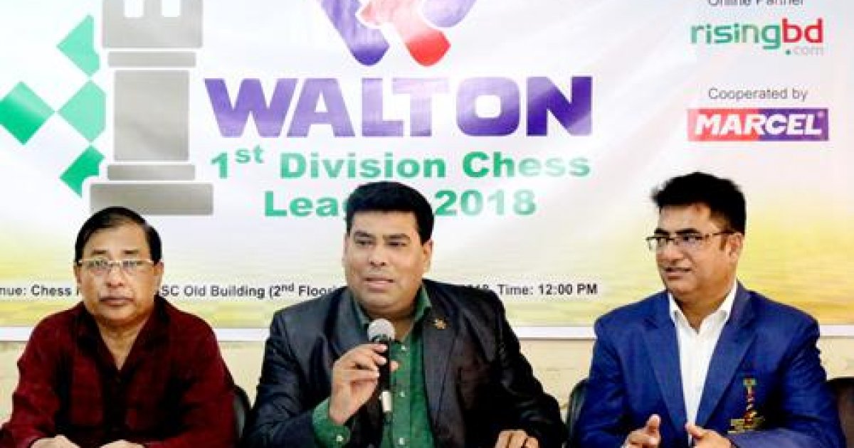 First Division Chess begins Thursday