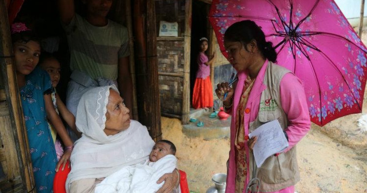 Midwives: The unsung heroes working in silence for Rohingya refugees