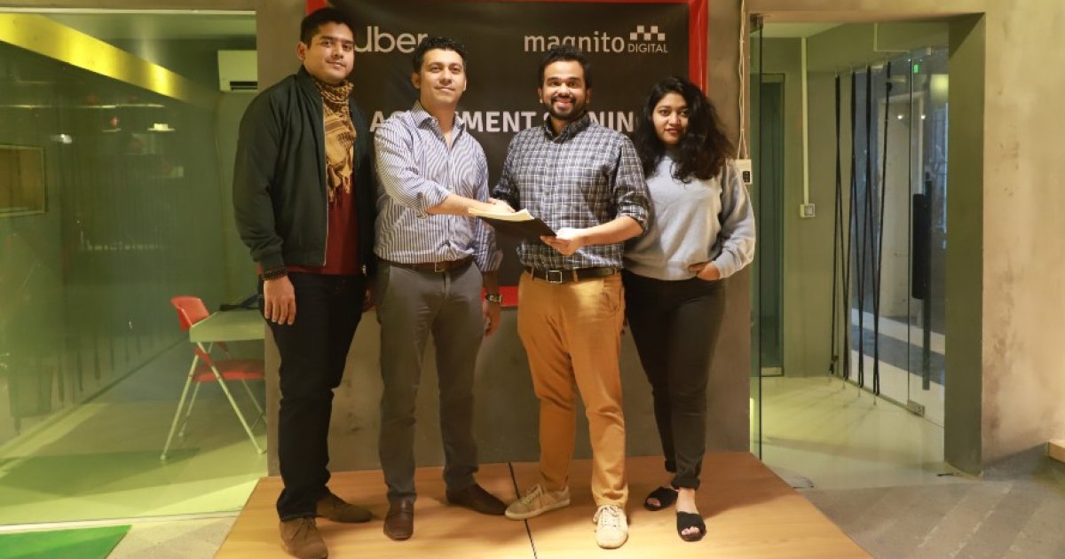 Uber Bangladesh signs agreement with Magnito Digital