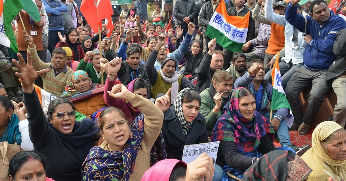 Sporadic violence in nationwide Indian strike