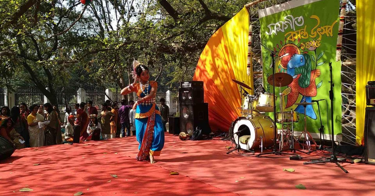 Celebration of Boshonto Utshob 1425 at Bottola