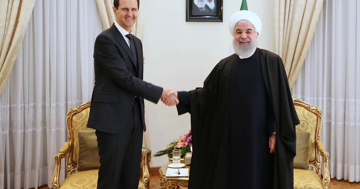 Assad meets Khamenei in first Iran visit since Syrian war began