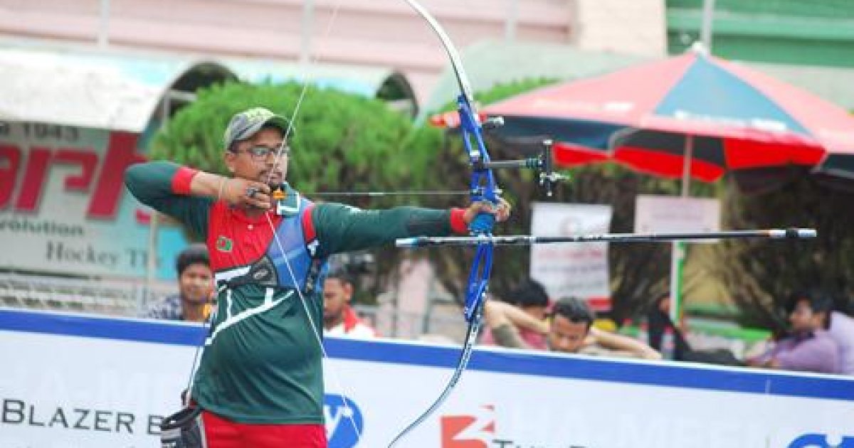 Ruman into recurve singles final