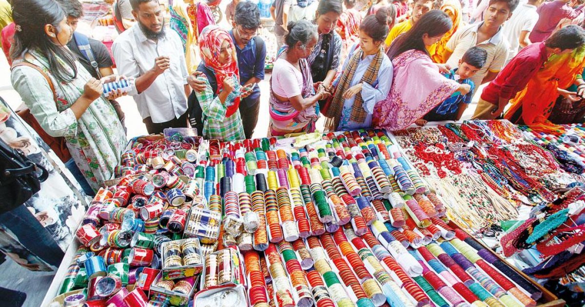 Bangle markets jingle ahead of Pohela Boishakh