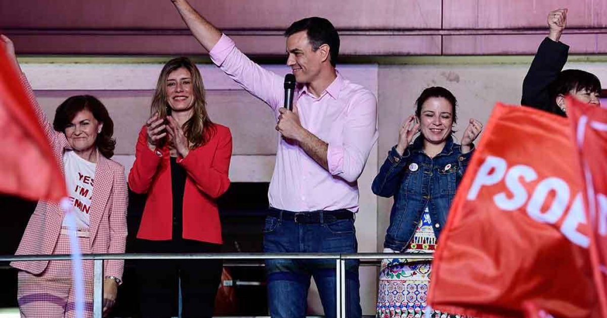 Infographic: Socialists win Spain elections