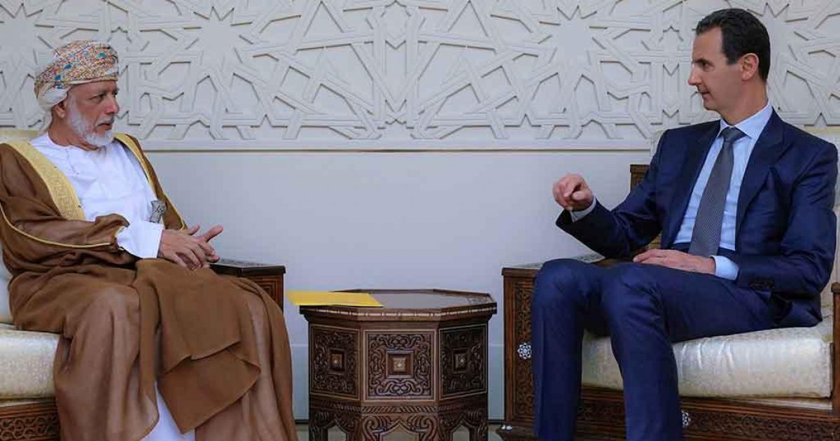 Top Oman diplomat meets Assad in rare Syria visit