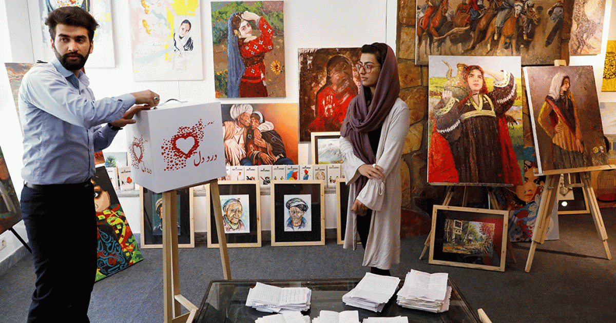 Letterbox campaign helps Afghans cope with silent war of mental health
