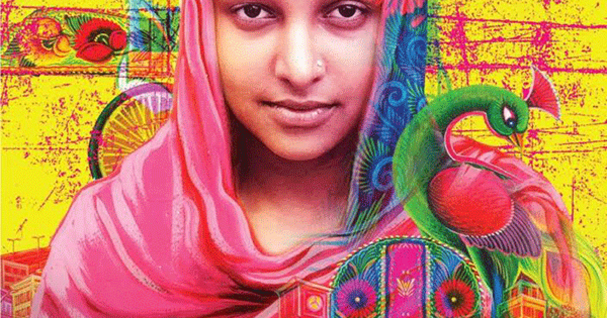 Poster of Amitabh Reza’s Rickshaw Girl released