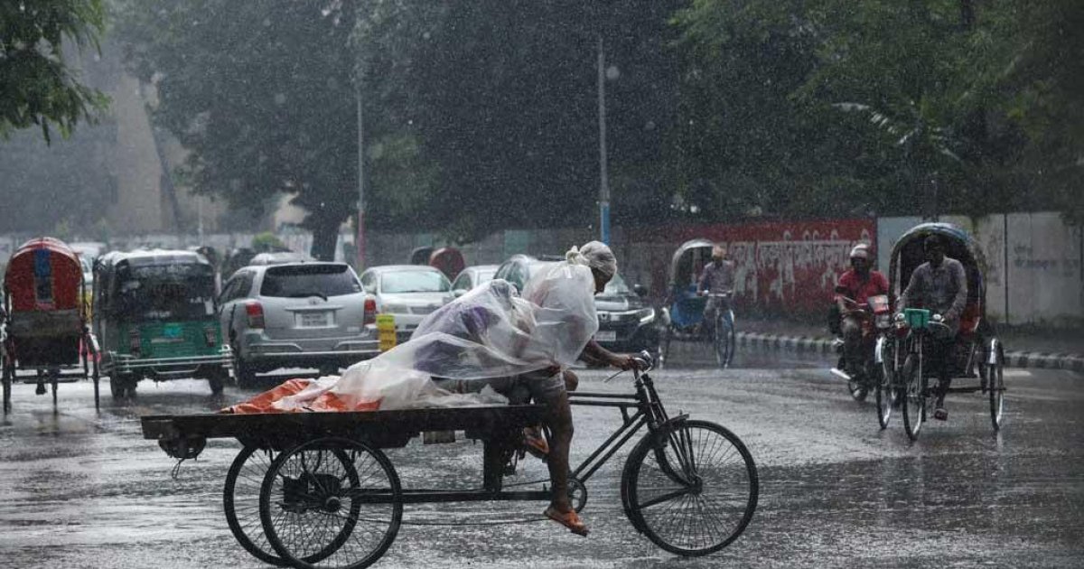 Light to moderate rain likely across Bangladesh