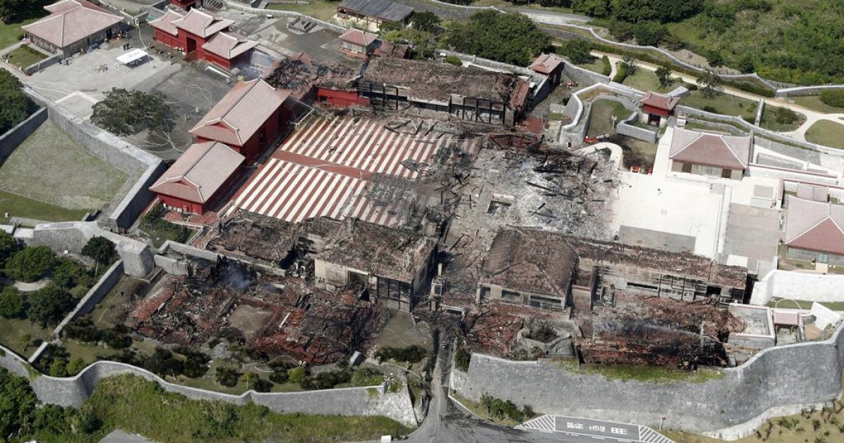 Fire destroys Japan's World Heritage-listed Shuri Castle